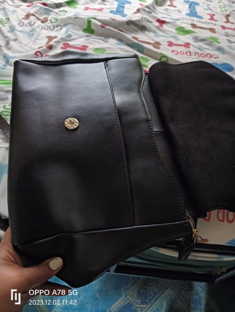 Leather two wag Bag, Women's Fashion, Bags & Wallets, Purses & Pouches ...