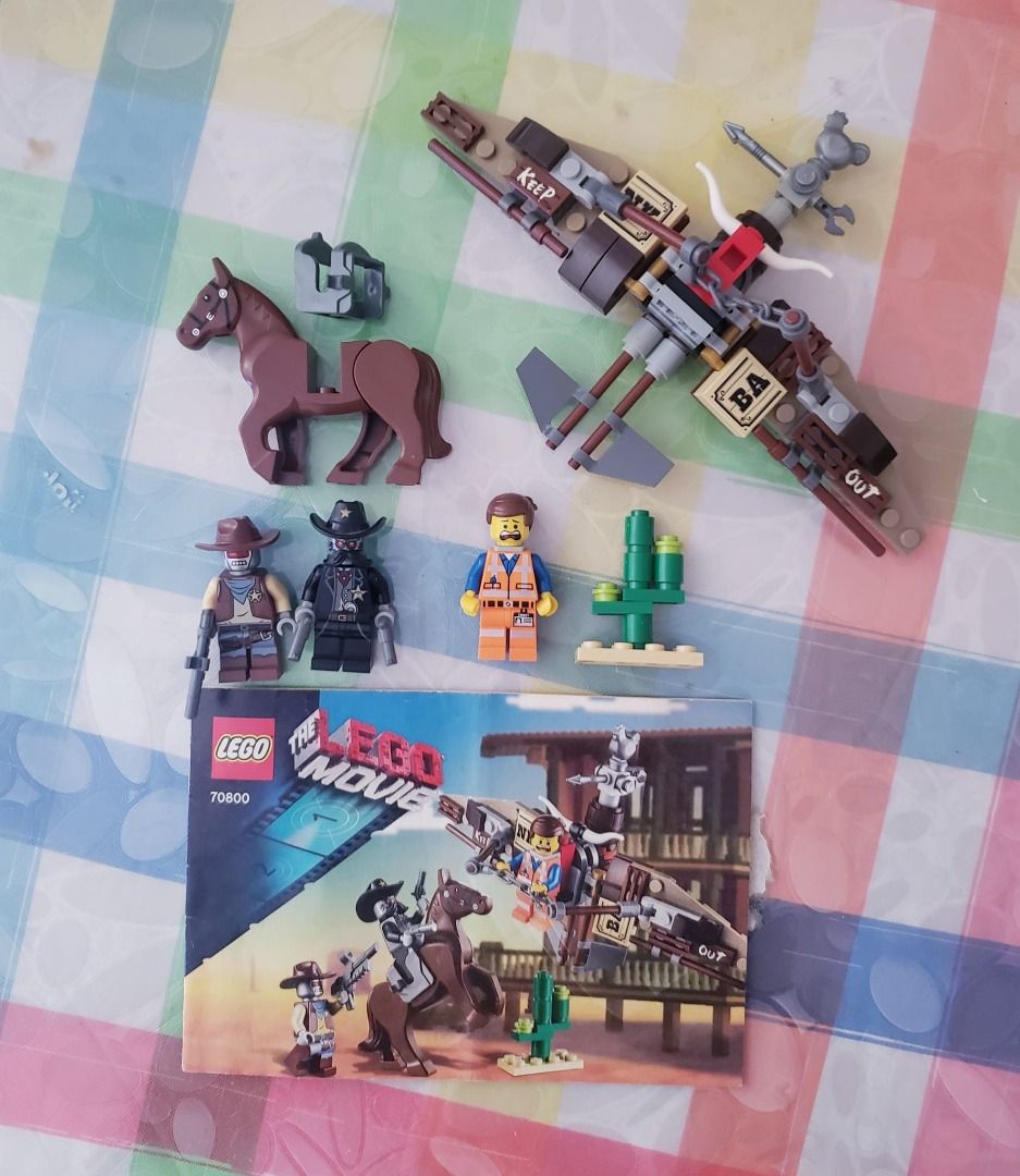 Lego 70800 Getaway Glider 樂高 Movie, 電子遊戲, 遊戲機配件, 互動遊戲Figure - Carousell