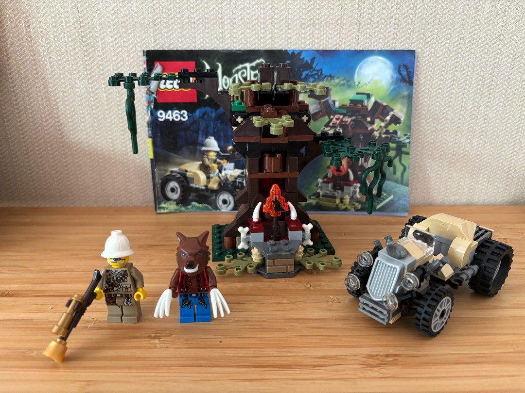 Lego Monster Fighters 9463 The Werewolf, Hobbies & Toys, Toys & Games ...