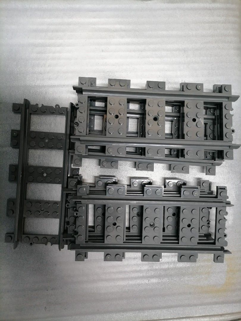 Lego Rail Straight Track Hobbies And Toys Toys And Games On Carousell