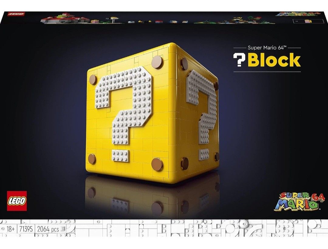 Lego Super Mario Block Collectible and extremely fun, Hobbies & Toys ...