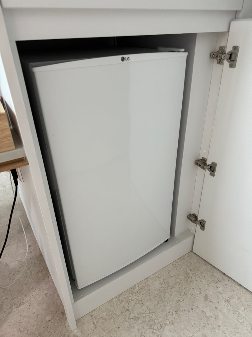 Mini Fridge - LG Bioshield GL-131SQW 90L Built-In Freezer Refrigerator ...