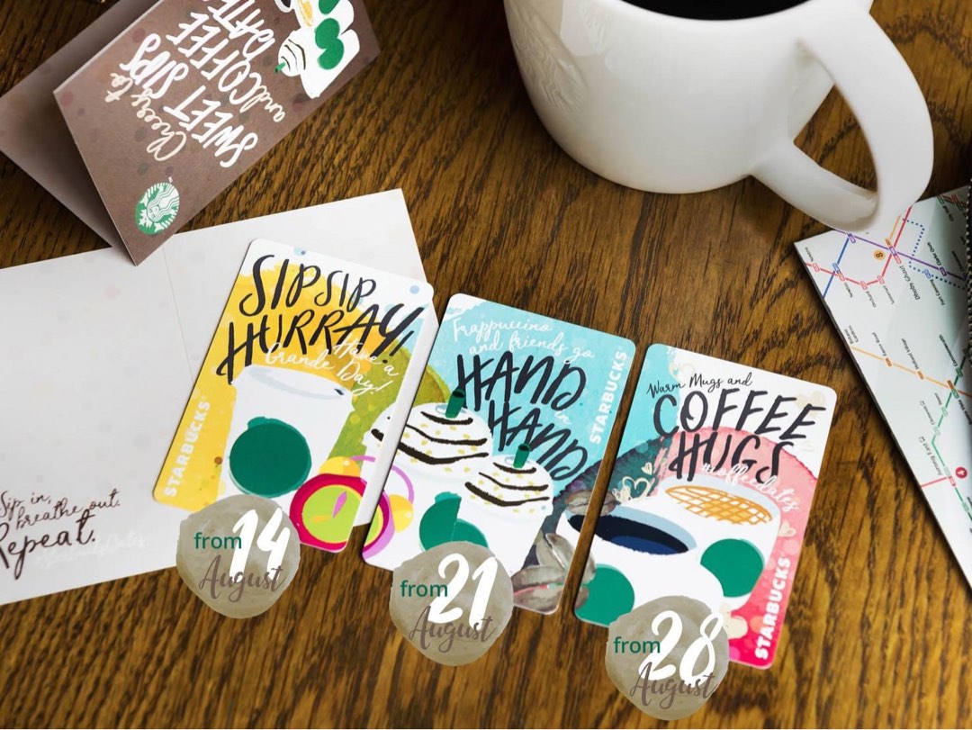 *Limited Edition* Singapore Ez Link Cards Starbucks Coffee Company ...
