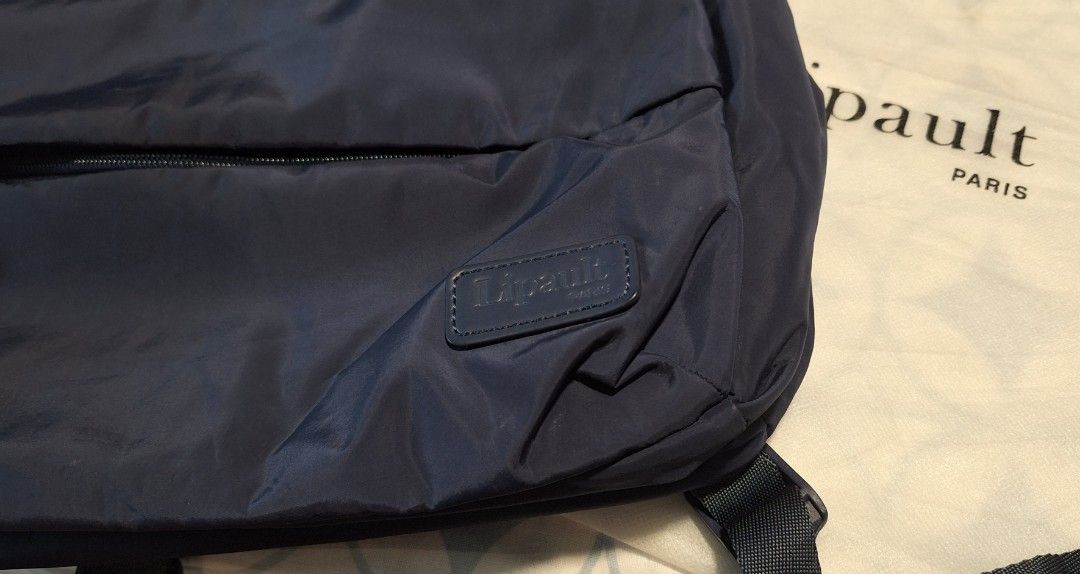 Lipault Blue Backpack, Men's Fashion, Bags, Backpacks on Carousell