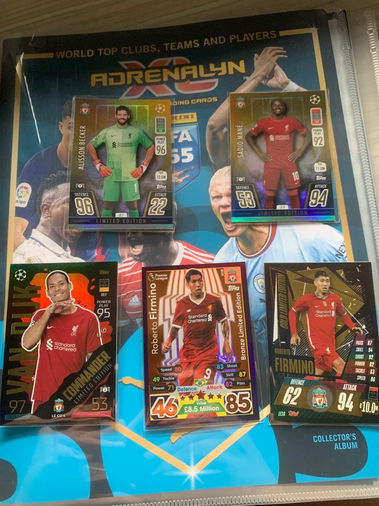 Liverpool Limited edition Match Attax set, Hobbies & Toys, Toys & Games ...