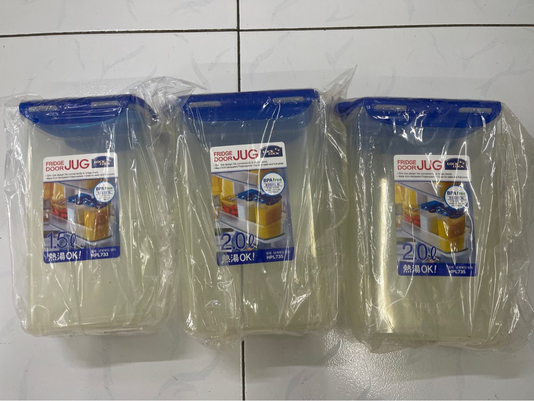 Lock lock jug, Furniture & Home Living, Kitchenware & Tableware ...