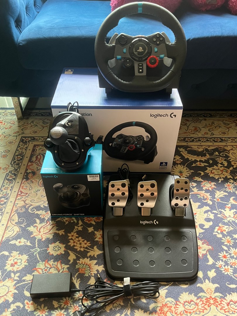 Logitech G29 + Shifter, Video Gaming, Video Games, PlayStation on Carousell