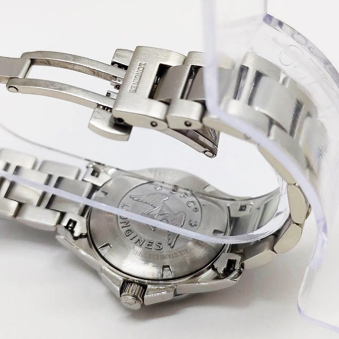 Longines Conquest Box and Card, Women's Fashion, Watches & Accessories ...