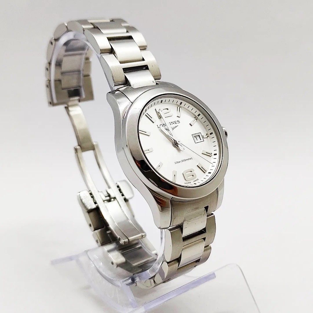 Longines Conquest Box and Card, Women's Fashion, Watches & Accessories ...