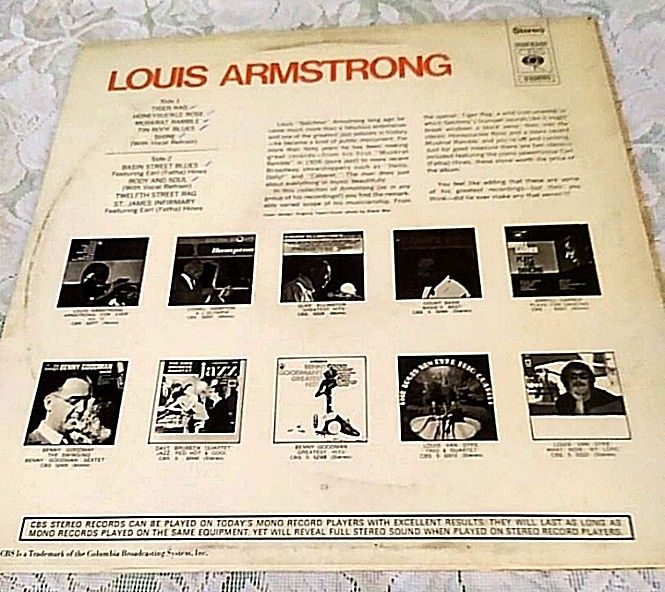Louis Armstrong - Louis Armstrong (LP) VINYL PLAKA, Hobbies & Toys ...