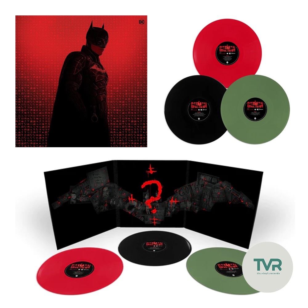 [LP] The Batman - Original Motion Picture Soundtrack, Hobbies & Toys ...