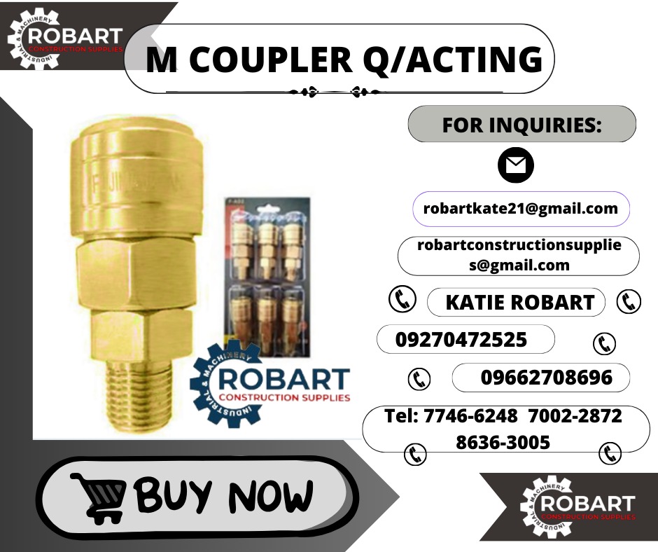 M COUPLER Q/ACTING, Commercial & Industrial, Construction Tools ...