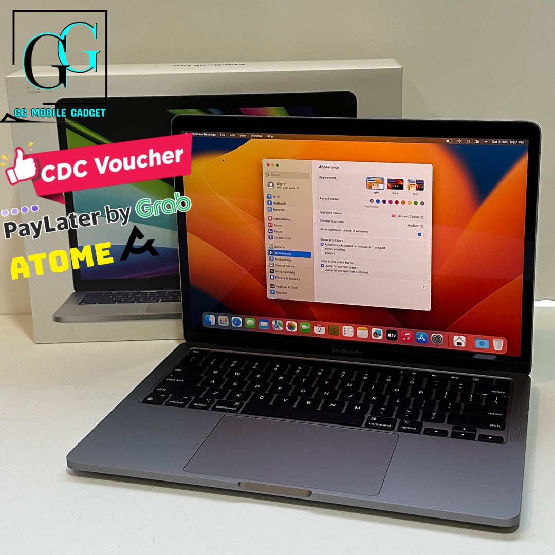 Macbook Pro 13 M2 2022 (8GB/256GB) 5 Cycle count only, Computers & Tech ...