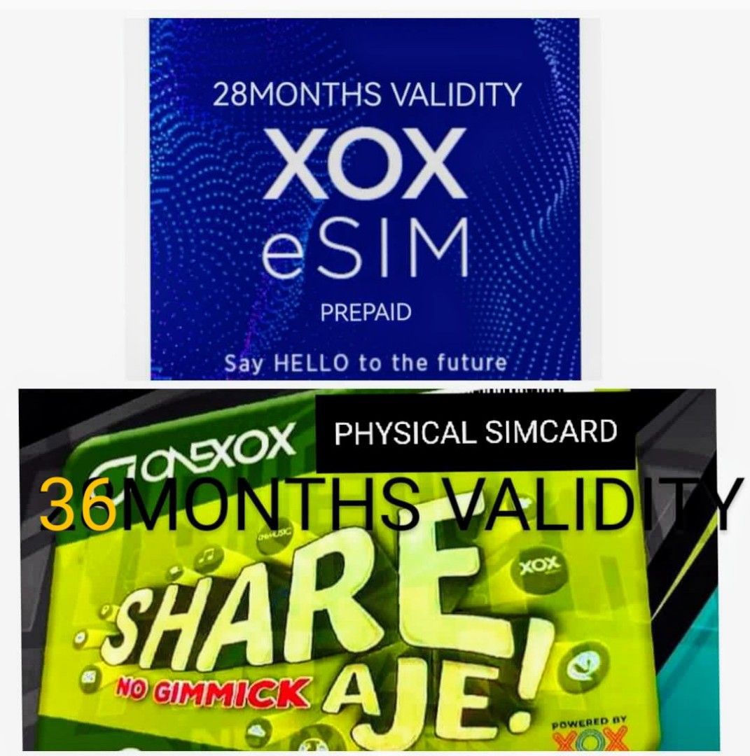 Malaysia simcard XOX, Mobile Phones & Gadgets, Mobile & Gadget ...