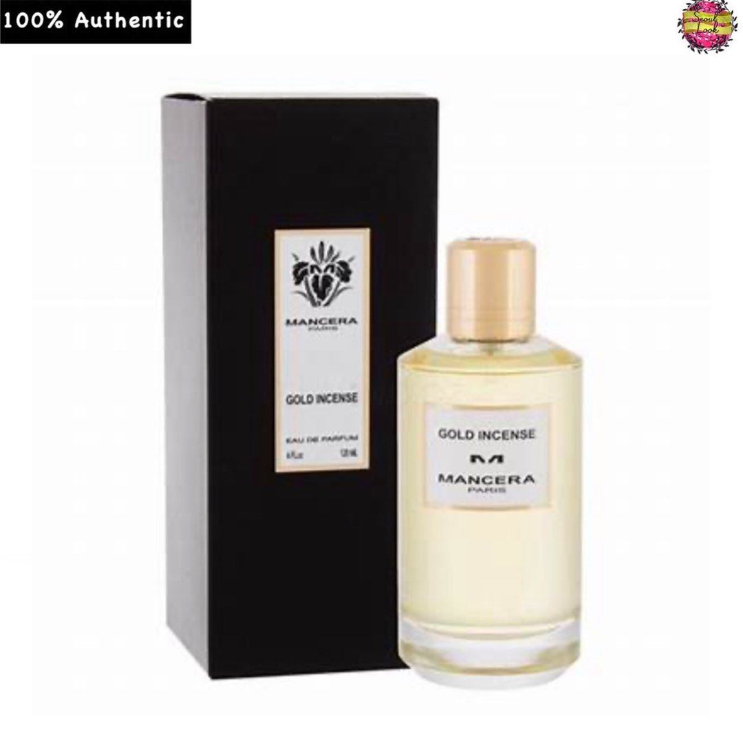 Mancera Gold Incense EDP 120ml for Unisex, Beauty & Personal Care ...