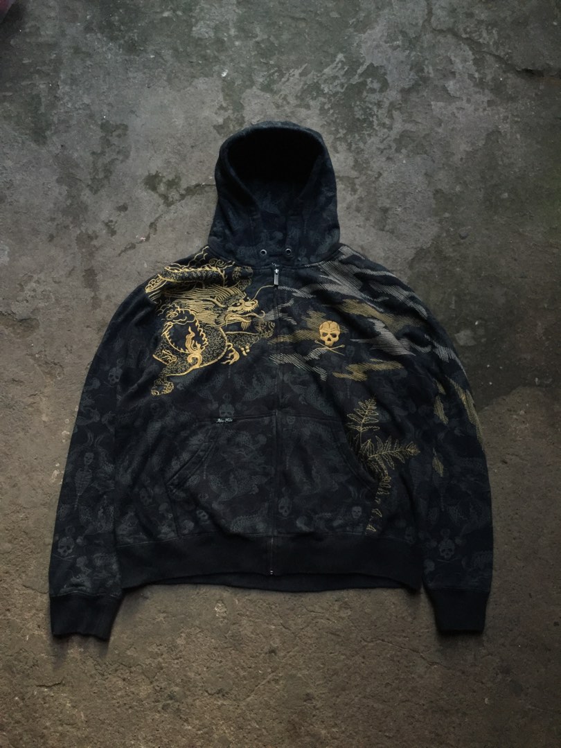 Marc Ecko Embroid Dragon Hoodie, Men's Fashion, Tops & Sets, Hoodies on ...