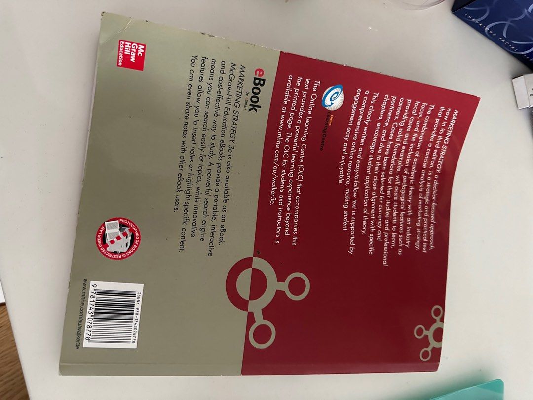 Marketing Strategy 3e Textbook, Hobbies & Toys, Books & Magazines ...