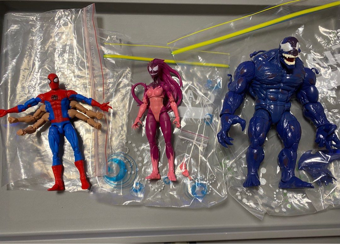 Marvel Legends spider man Riot Agony 6 arms spiderman, 興趣及遊戲, 玩具 & 遊戲類 ...