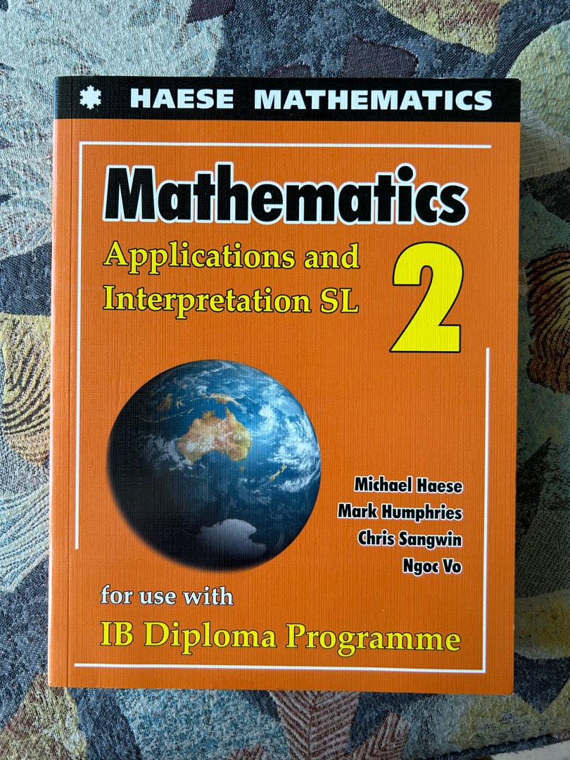 MATH AI SL Textbook, Hobbies & Toys, Books & Magazines, Textbooks on ...