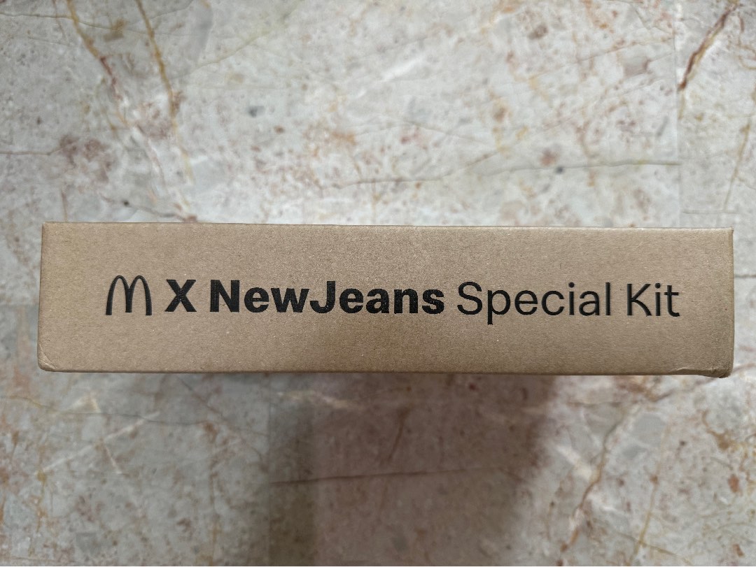 McDonalds x NewJeans Special Kit Collaboration, Hobbies & Toys ...