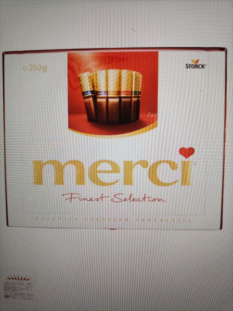 MERCI CHOCOLATE, Food & Drinks, Other Food & Drinks on Carousell