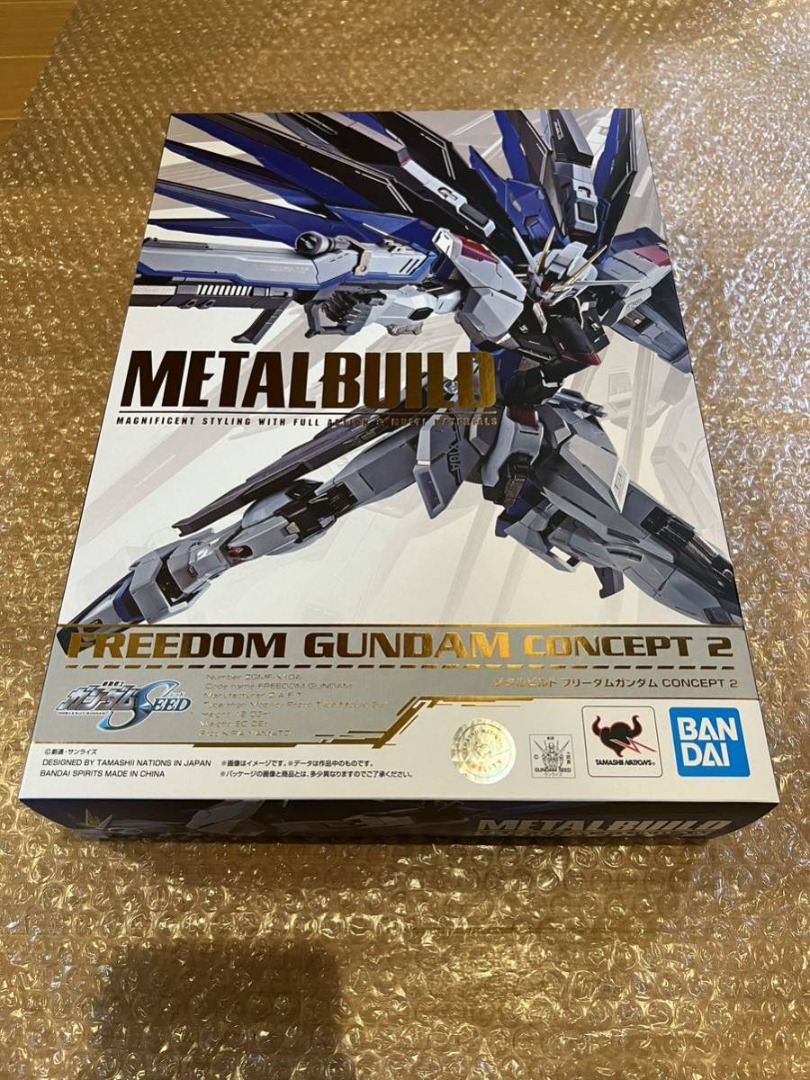 METAL BUILD 自由高達 CONCEPT 2, 興趣及遊戲, 玩具 & 遊戲類 - Carousell