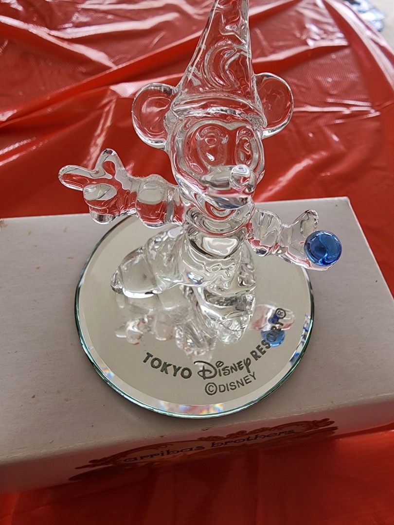 Tokyo Disney Mickey Wizard Glassware display, Everything Else on Carousell