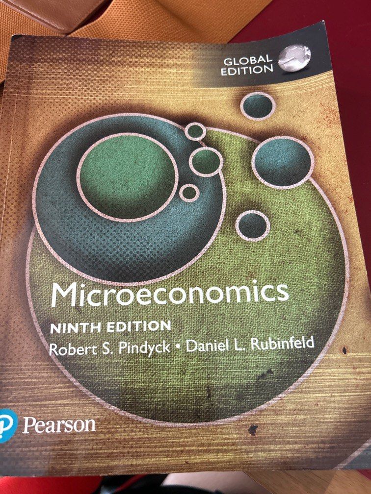 Microeconomics Textbook used for HE1001 in NTU, Hobbies & Toys, Books & Magazines, Textbooks on ...