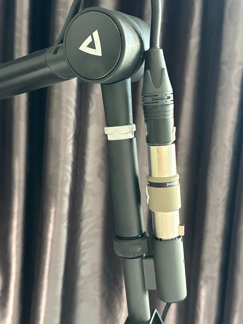 Microphone stand extension tube with 5/8" male thread to 3/8" female ...