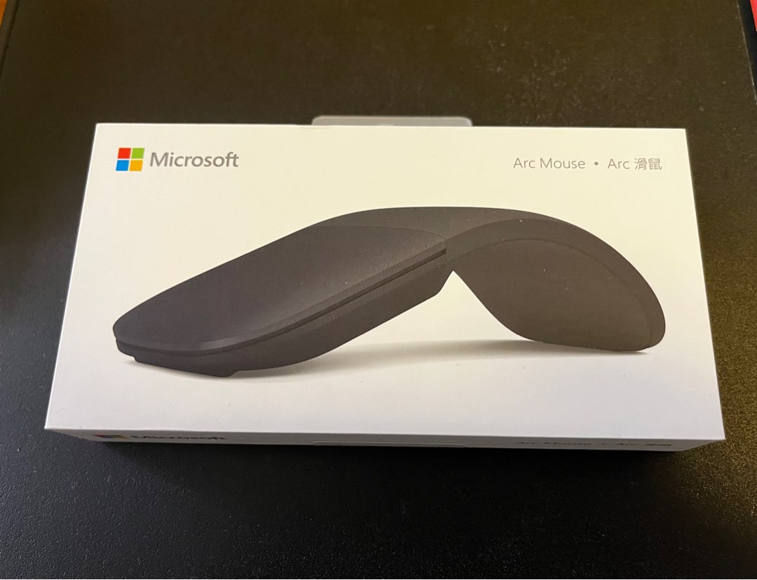 Microsoft Arc Mouse - Black - Brand New, Computers & Tech, Parts & Accessories, Mouse ...