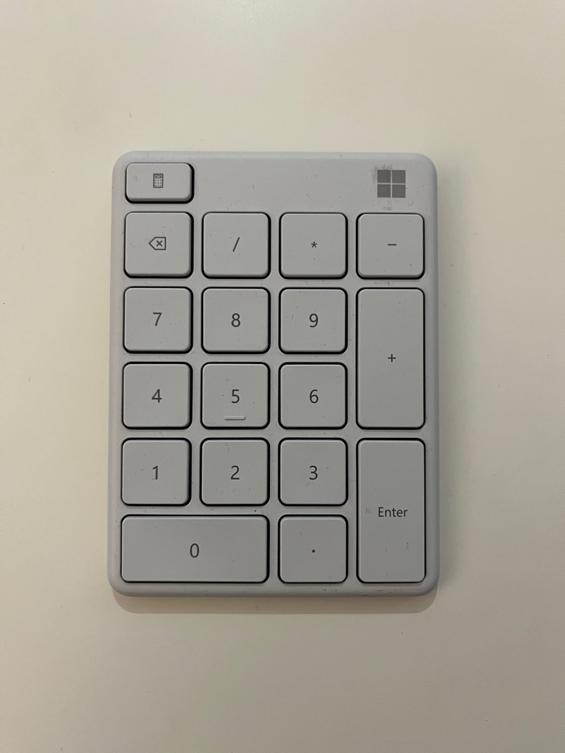 Microsoft number pad wireless bluetooth, 電腦＆科技, 電腦周邊及配件, 電腦鍵盤及相關產品 ...