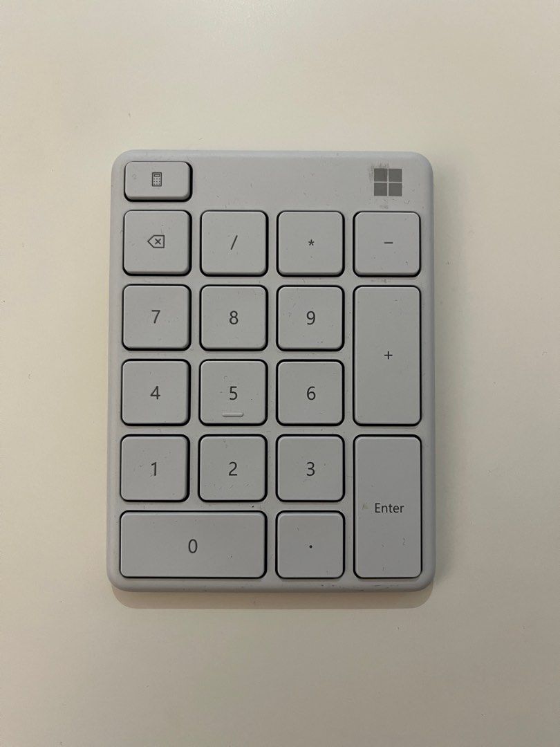 Microsoft number pad wireless bluetooth, 電腦＆科技, 電腦周邊及配件, 電腦鍵盤及相關產品 - Carousell