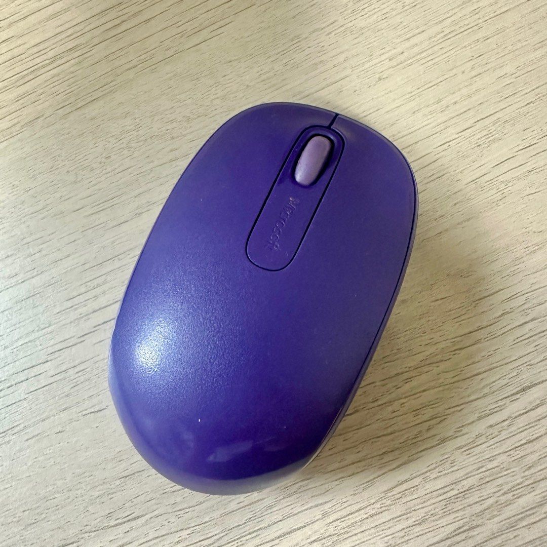 Microsoft Wireless Mouse, Purple, Computers & Tech, Parts & Accessories ...