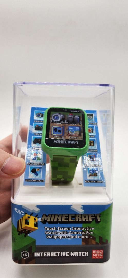 Minecraft Kids Smartwatch, Women's Fashion, Watches & Accessories ...
