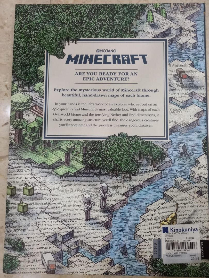 Minecraft Maps, Hobbies & Toys, Books & Magazines, Children's Books on ...