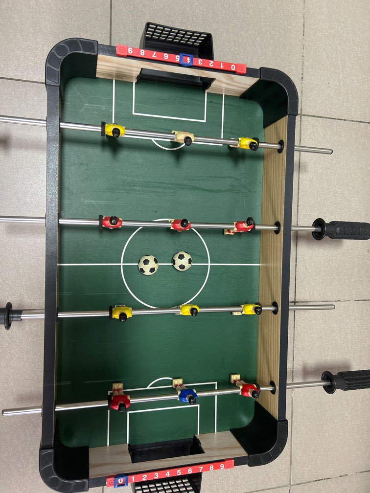 mini foosball table, Hobbies & Toys, Toys & Games on Carousell