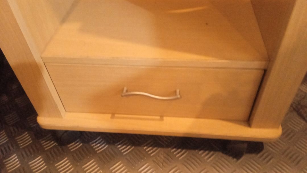 Mirror with Drawer and Wheels can rotate or tilt the mirror FIXED PRICE ...