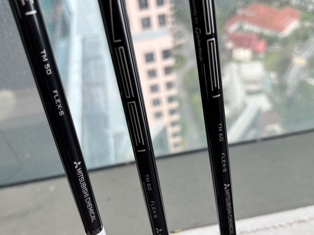 Mitsubishi Tensei Red Stiff Shafts for Taylormade. 3 fairway, 3 hybrid ...