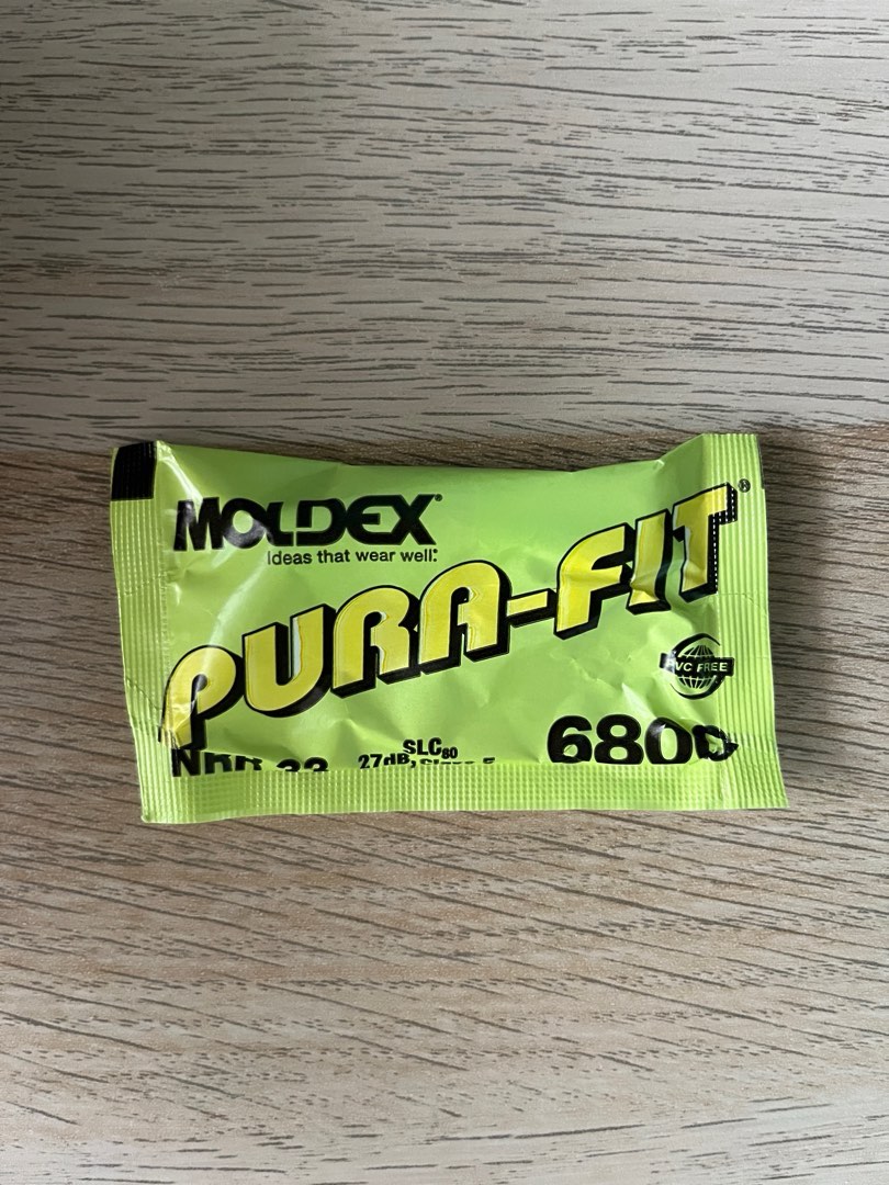 Moldex Pura-Fit 6800, Uncorded Disposable Foam Ear Plugs, Beauty ...