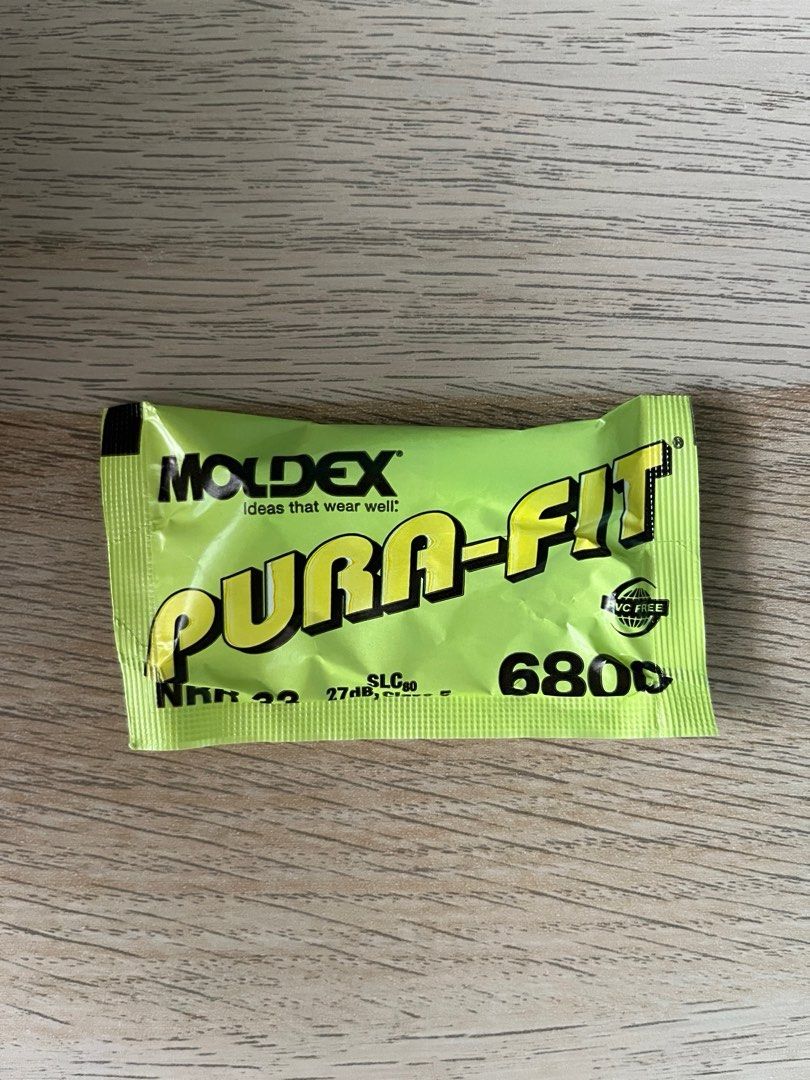 Moldex Pura-Fit 6800, Uncorded Disposable Foam Ear Plugs, Beauty ...