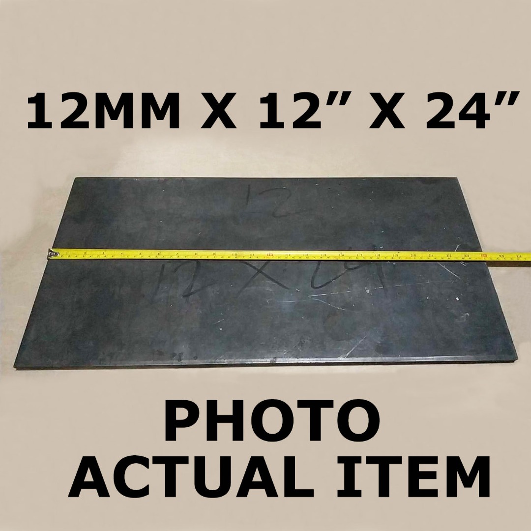 MS BASE PLATE 12MM X 12" X 24" MILD STEEL ...