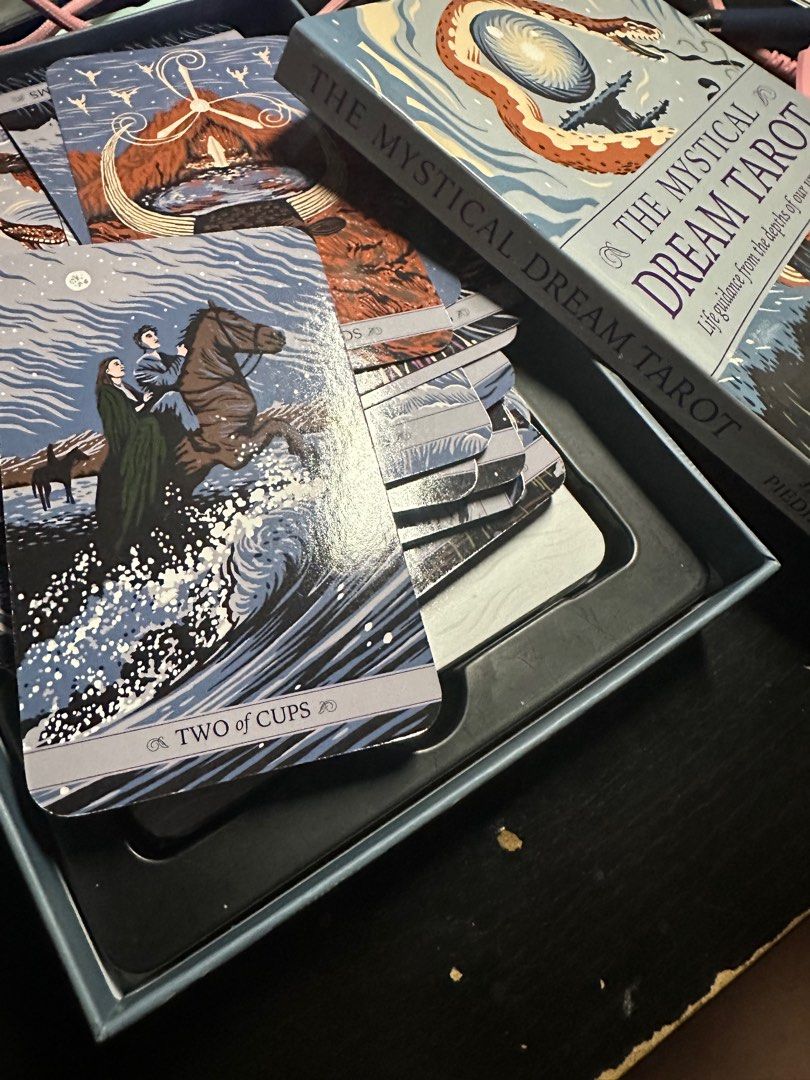 Mystical dream tarot deck + guidebook, Hobbies & Toys, Books ...