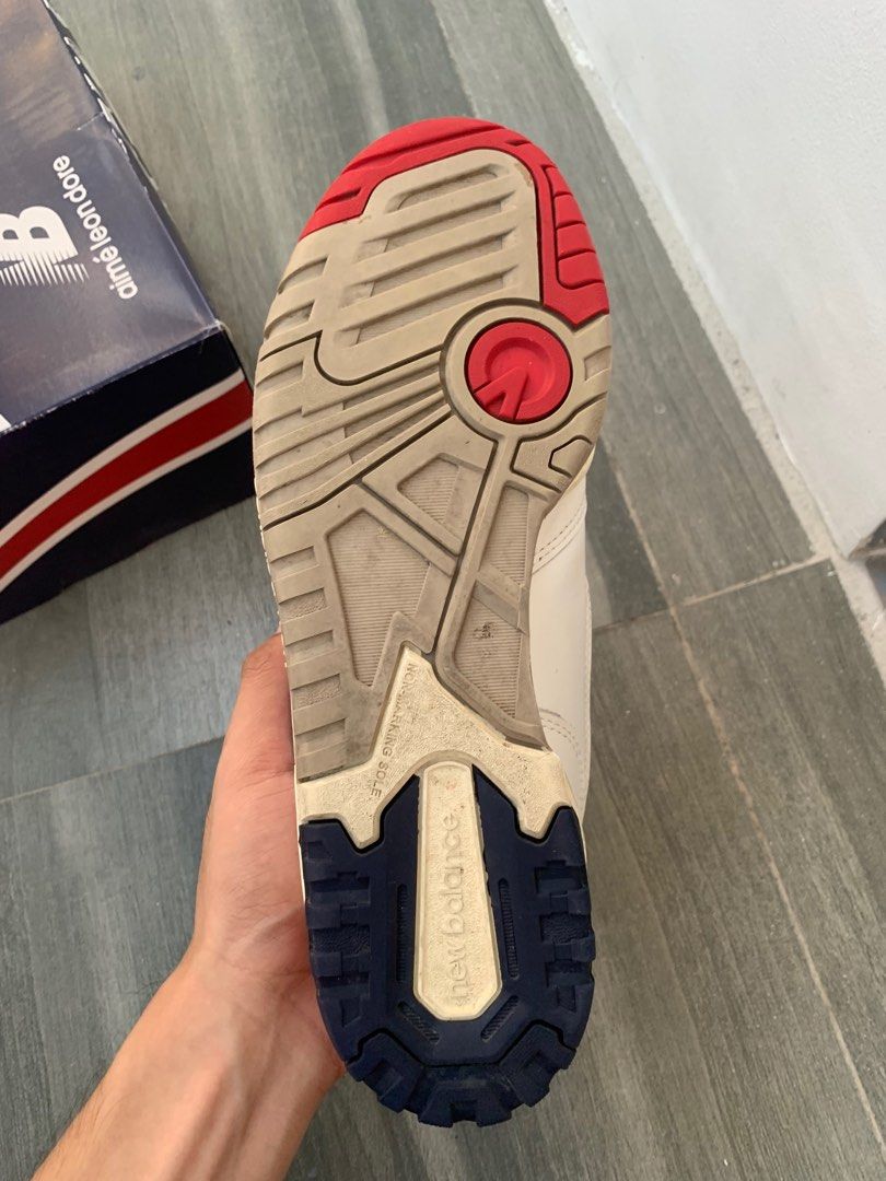 New Balance 550 ALD Red Navy, Men's Fashion, Footwear, Sneakers on ...