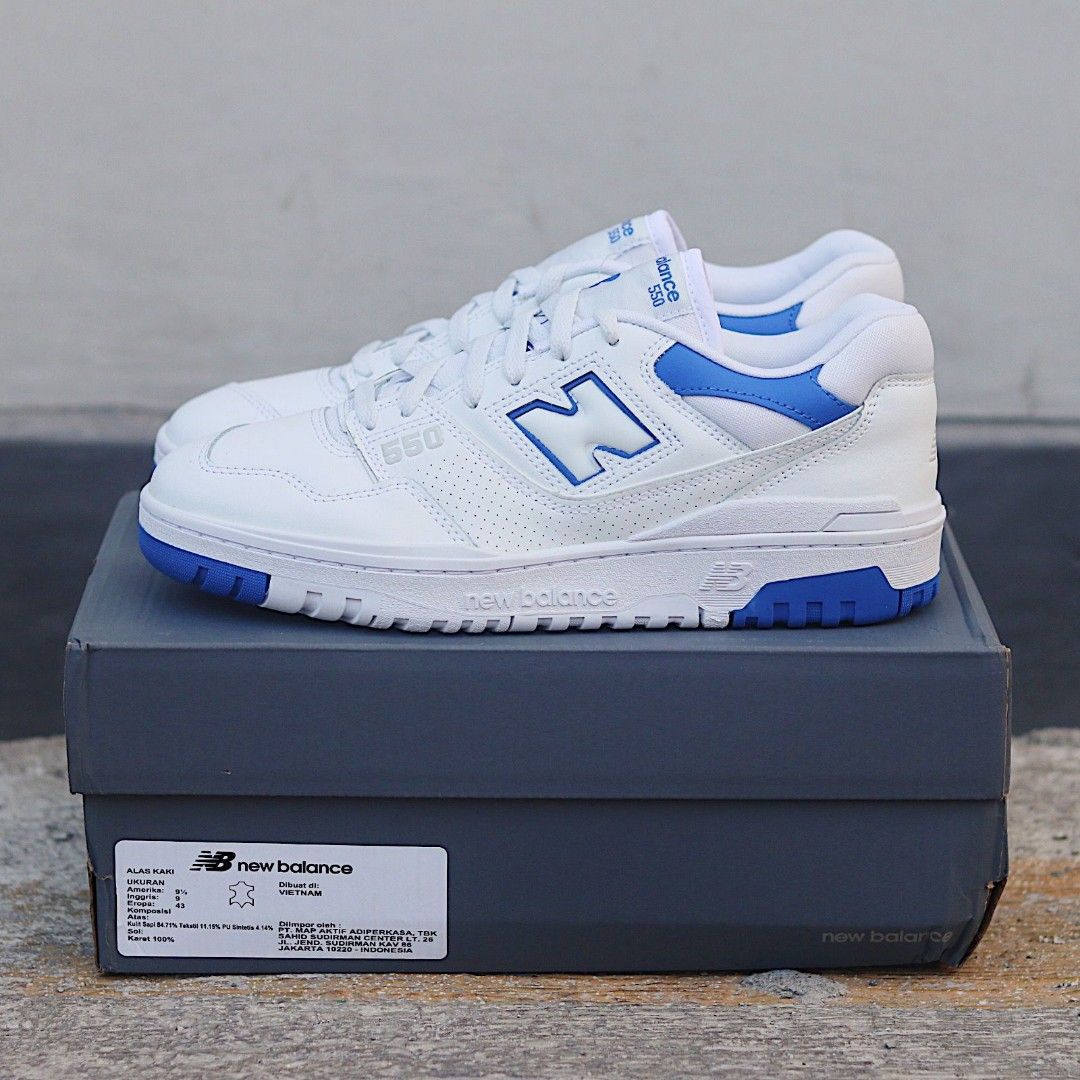 NEW BALANCE BB550 (ORIGINAL RESMI), Fesyen Pria, Sepatu , Sneakers di ...