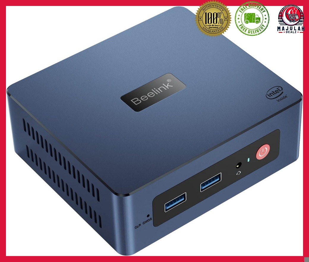 New Beelink Intel N5095 Mini-S Mini PC with Windows 11 Pro, 8GB RAM ...