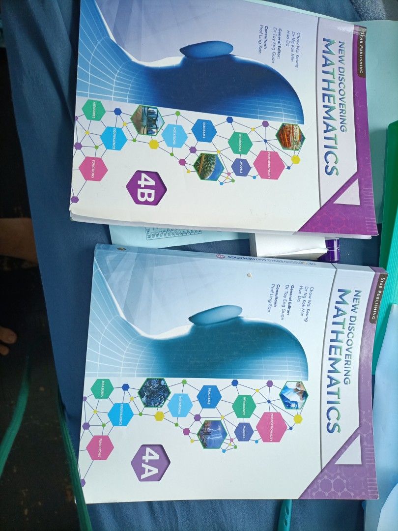 New discovering mathematics 3A 3B 4A 4B, Hobbies & Toys, Books ...