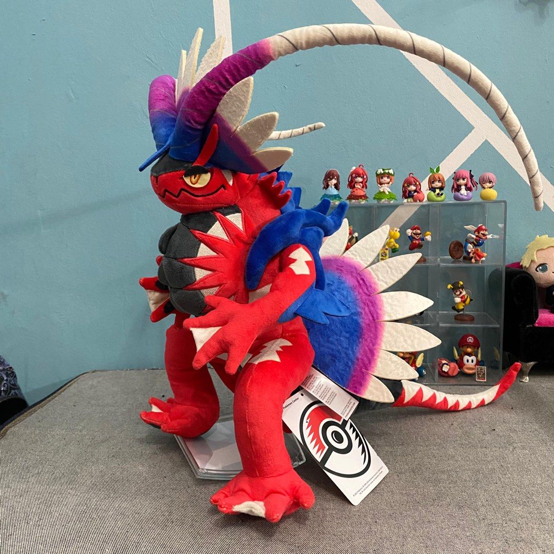 NEW Original Pokemon Center Koraidon Scarlet Violet New With Hard Tag ...