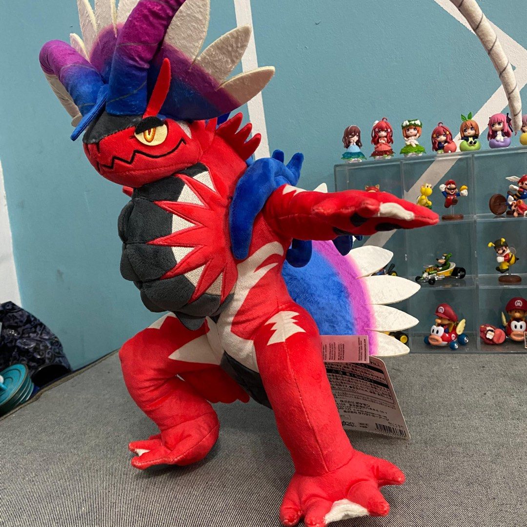 NEW Original Pokemon Center Koraidon Scarlet Violet New With Hard Tag ...