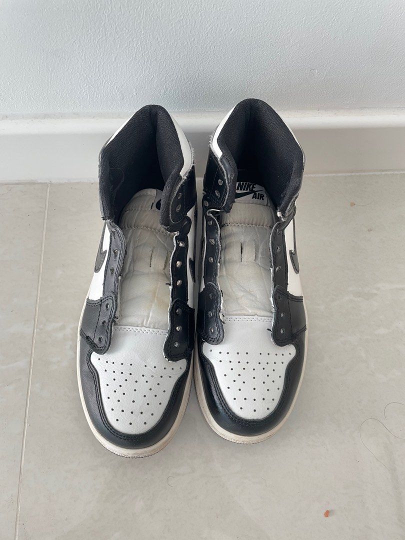 Nike High Dunks Air Jordan Panda high cut black and white, Women's ...