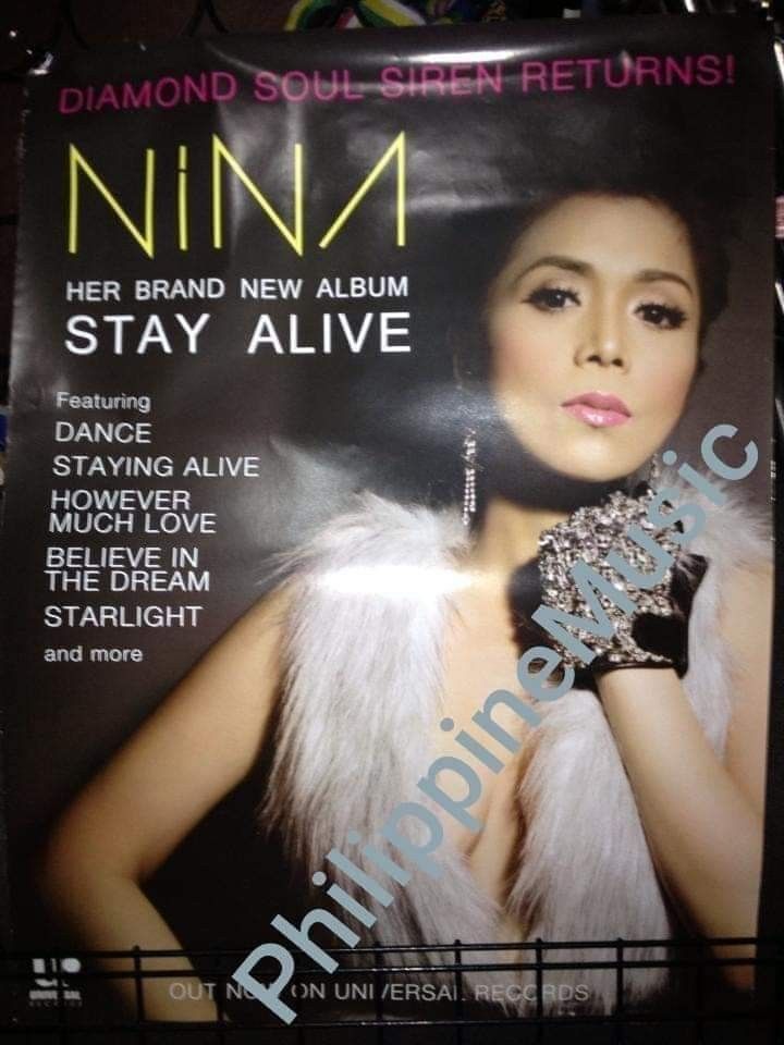 Nina Stay Alive OPM Official Promo Poster, Hobbies & Toys, Memorabilia ...